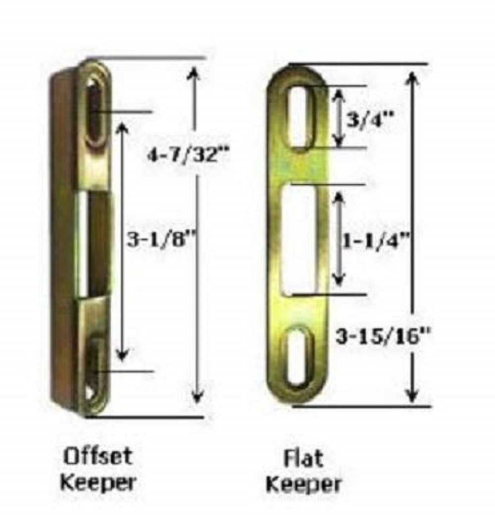 CS Lock Sliding Glass Patio Door Keeper — Countryside Locks