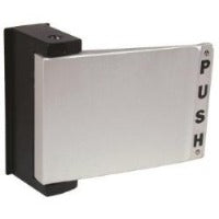 Door Deadlatch Paddle, Push to Left, 1-3/4" Thickness Door, Extruded A ...