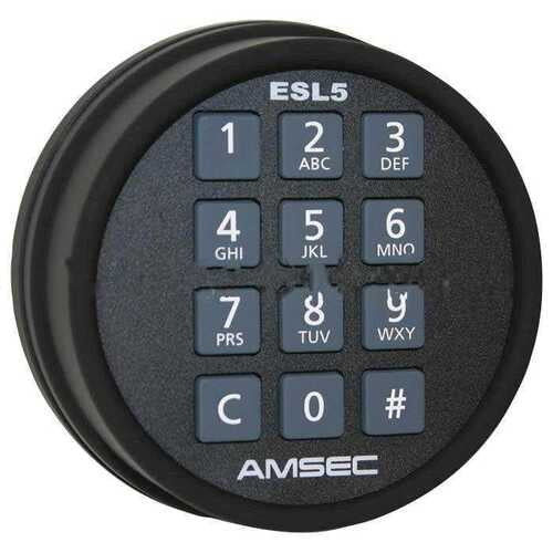 AMSEC-American Security ESL5-BLACK Electronic Safe Lock — Countryside Locks