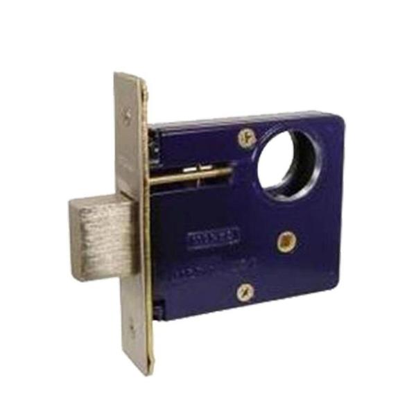 Marks Series 2/3 Mortise Armored Deadlock Body 2-1/2" Backset Satin Ch ...