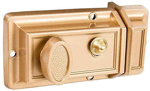 Solid Brass Cylinder - Surface Mount Rim Nightlatch — Countryside Locks