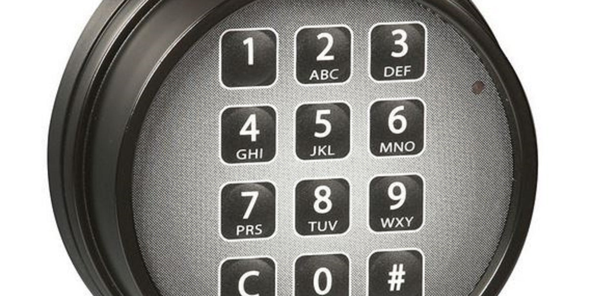 Amsec ESL10XL Series Electronic Safe Lock Black — Countryside Locks